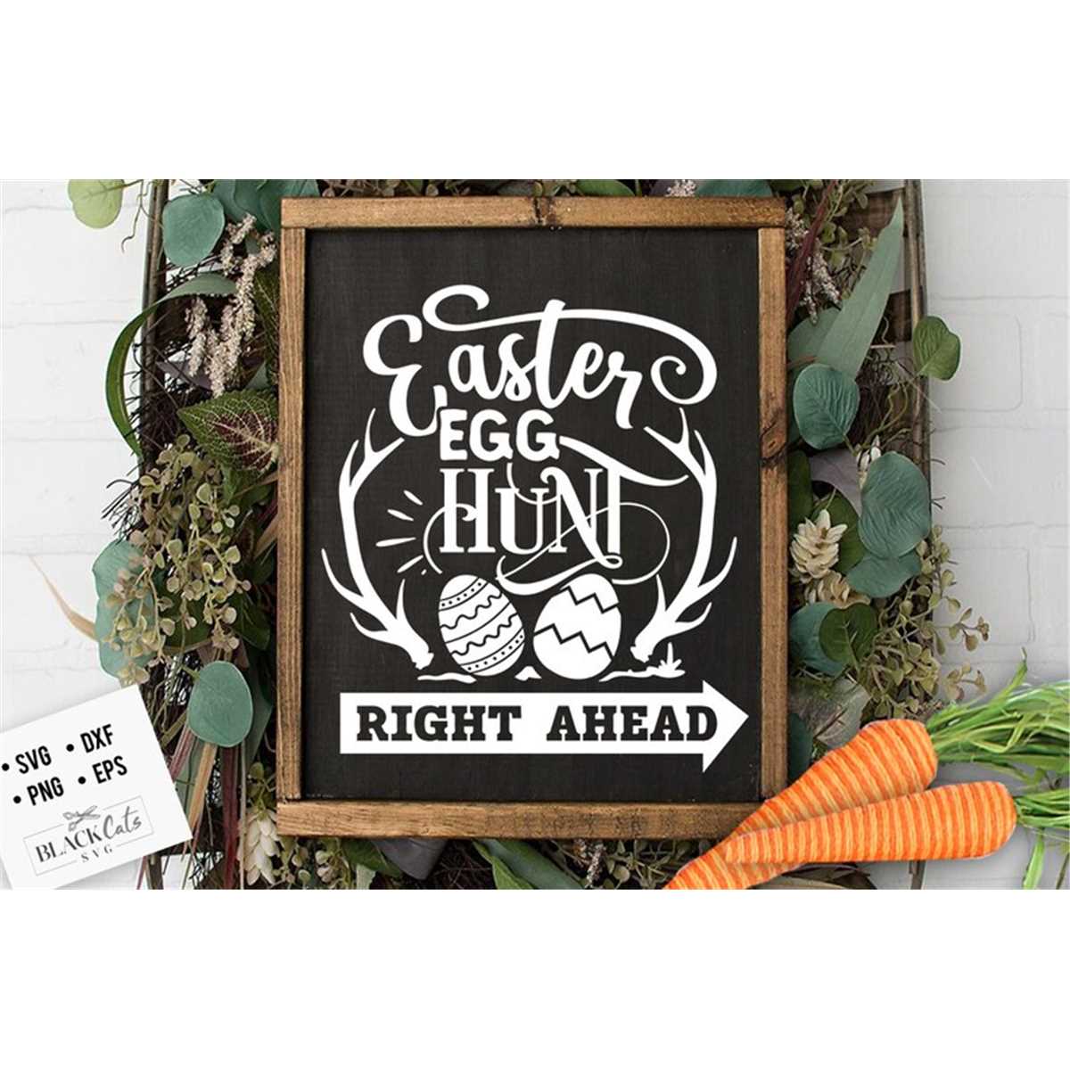 Easter Egg hunt right ahead svg, Cottontail SVG, Easter SVG, | Inspire ...
