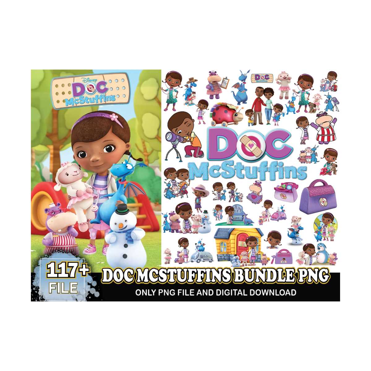 Doc Mcstuffins Logo Png