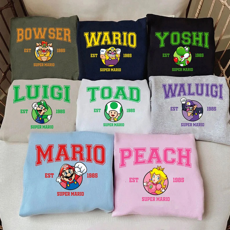 Nintendo Super Mario Shirt, Princess Daisy Shirt, Mario Bros | Inspire ...