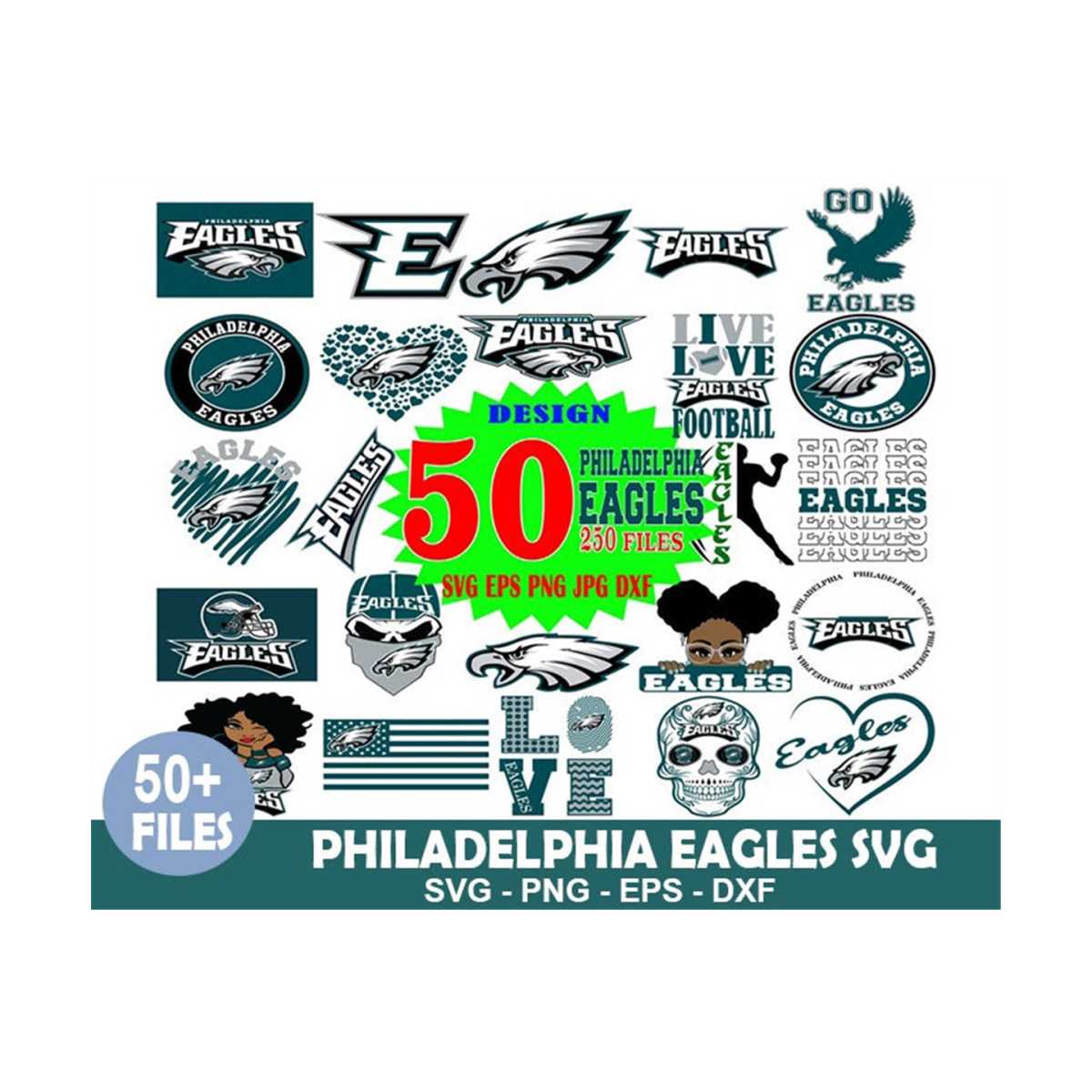 Philadelphia Eagles SVG, Eagles SVG for cricut, Nfl team Eag | Inspire ...