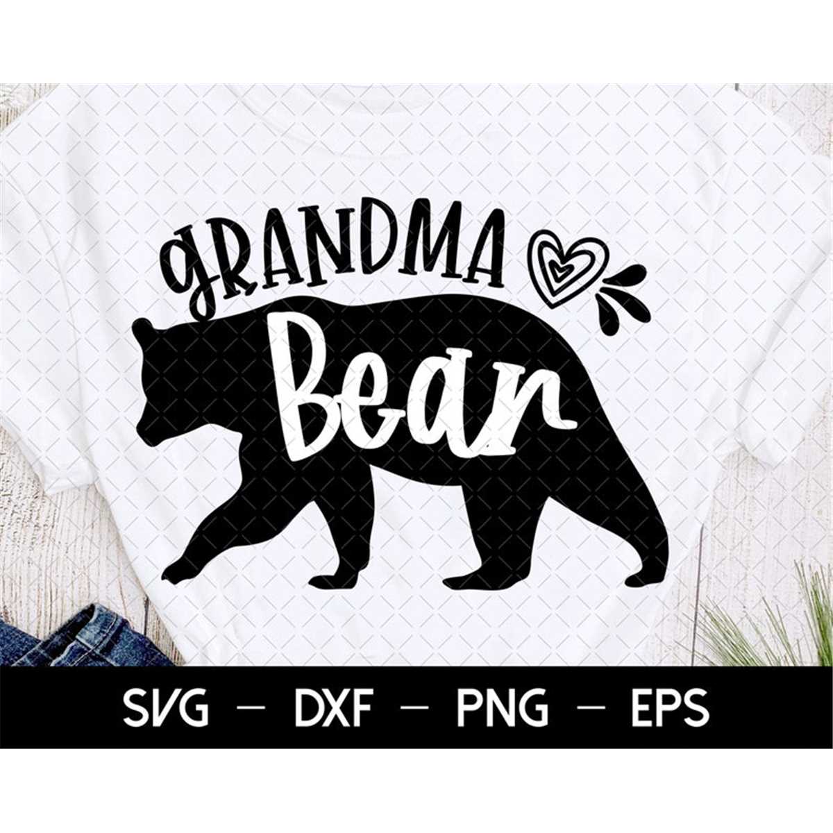 Grandma Bear SVG, Grandma SVG, Grandma To Be svg, Grandma Sh | Inspire ...