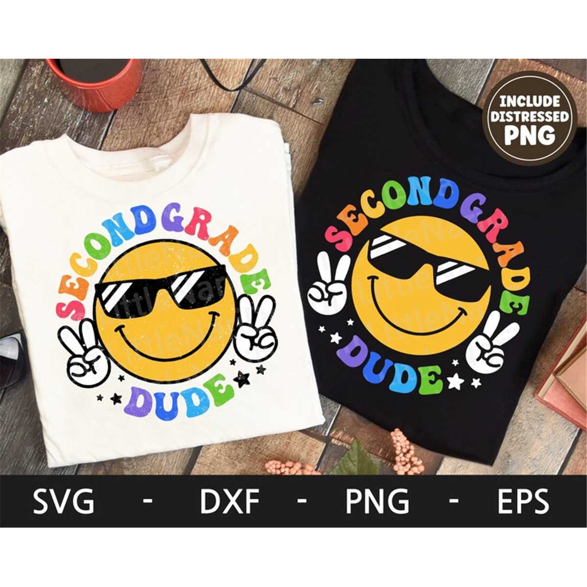 Second Grade Dude svg, Back to school svg, Retro smiley face | Inspire ...