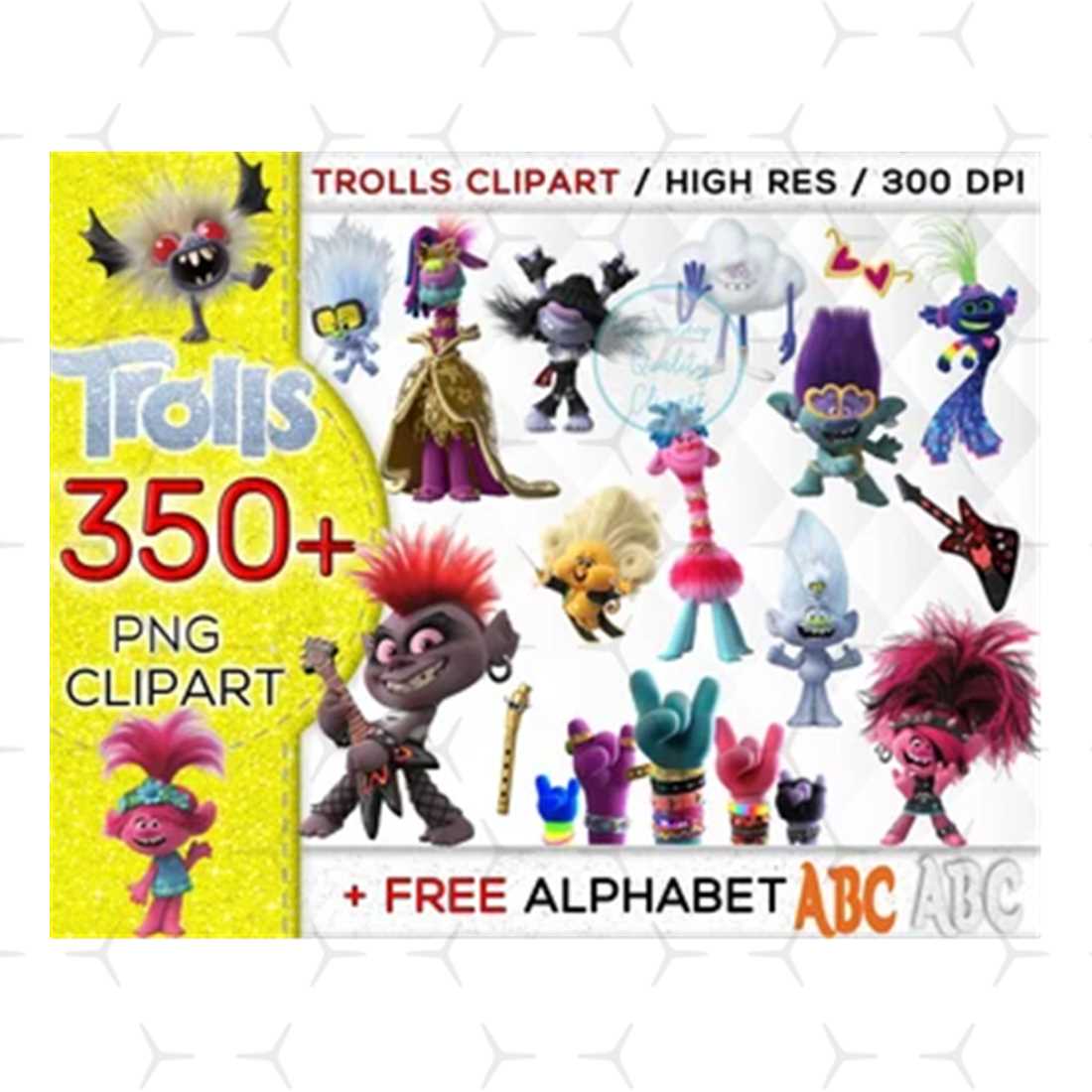350 Trolls Clipart Bundle Png, Trolls World Tour Png, Trolls | Inspire ...