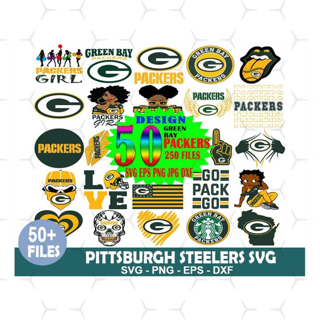Green Bay Packers SVG Bundle, Packers SVG, Nfl team Logo | Inspire Uplift