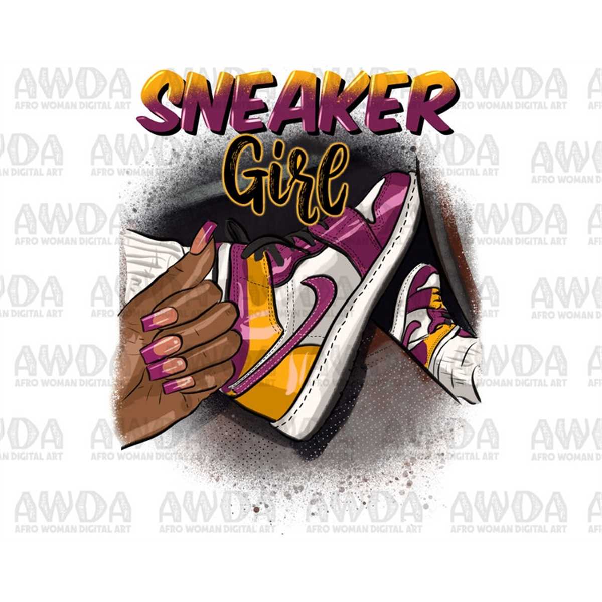 Sneaker girl 1 brotherhood png sublimation design download, | Inspire ...