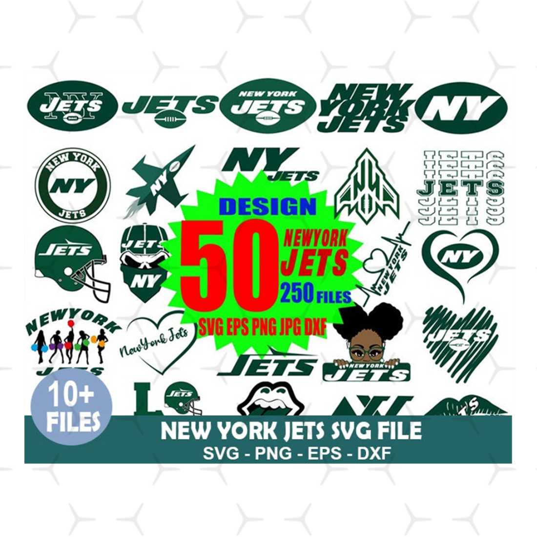 New York Jets SVG file, Jets logo SVG Files Bundle, Nfl Team | Inspire ...