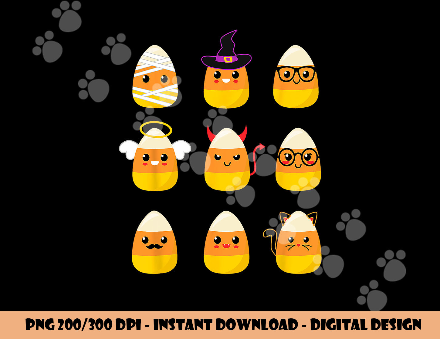 Candy Corn Costume Characters - Cute Halloween Kids png,sub | Inspire ...
