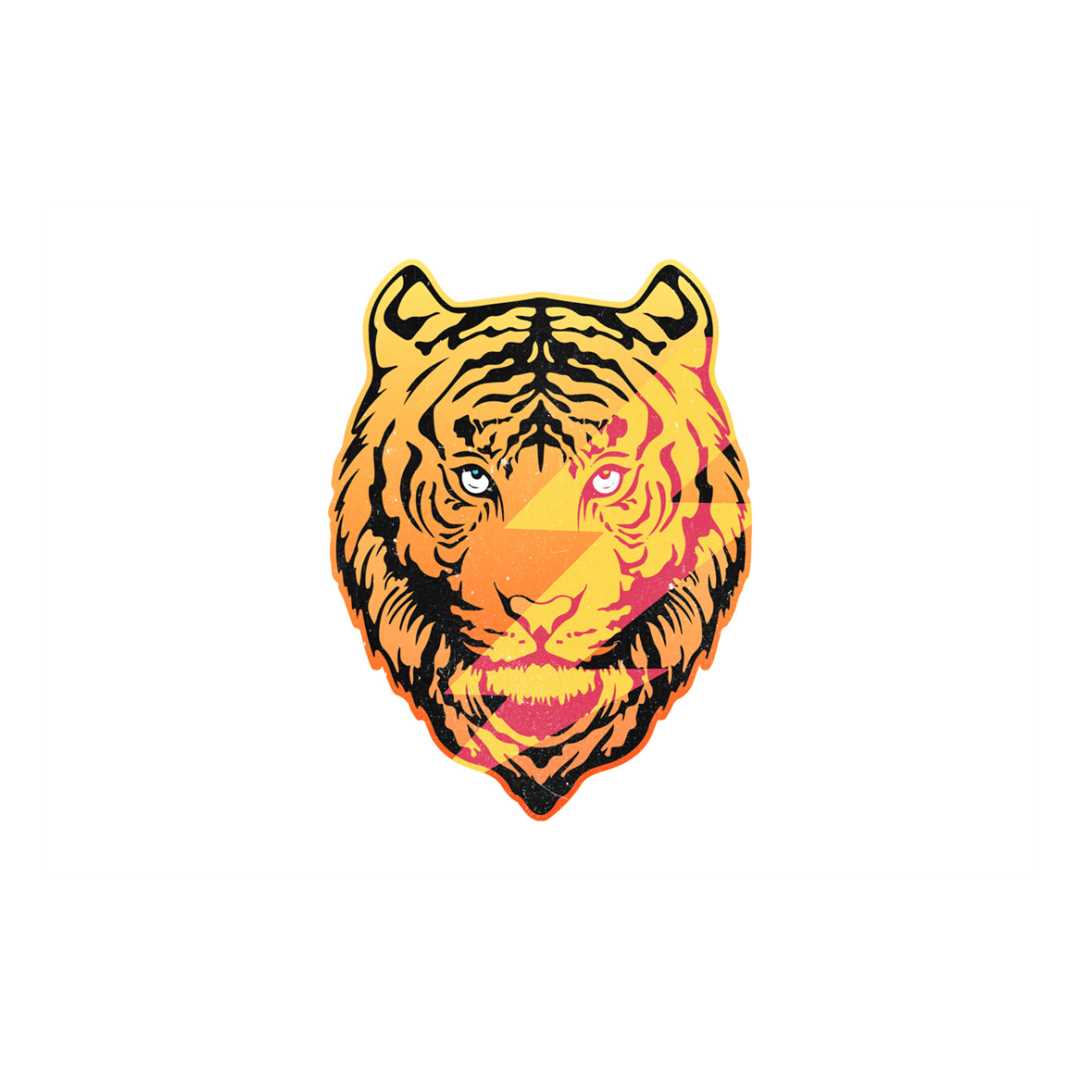 Tiger Lightning Bolt Sublimation Png, Animal Png, Tiger Png, - Inspire ...