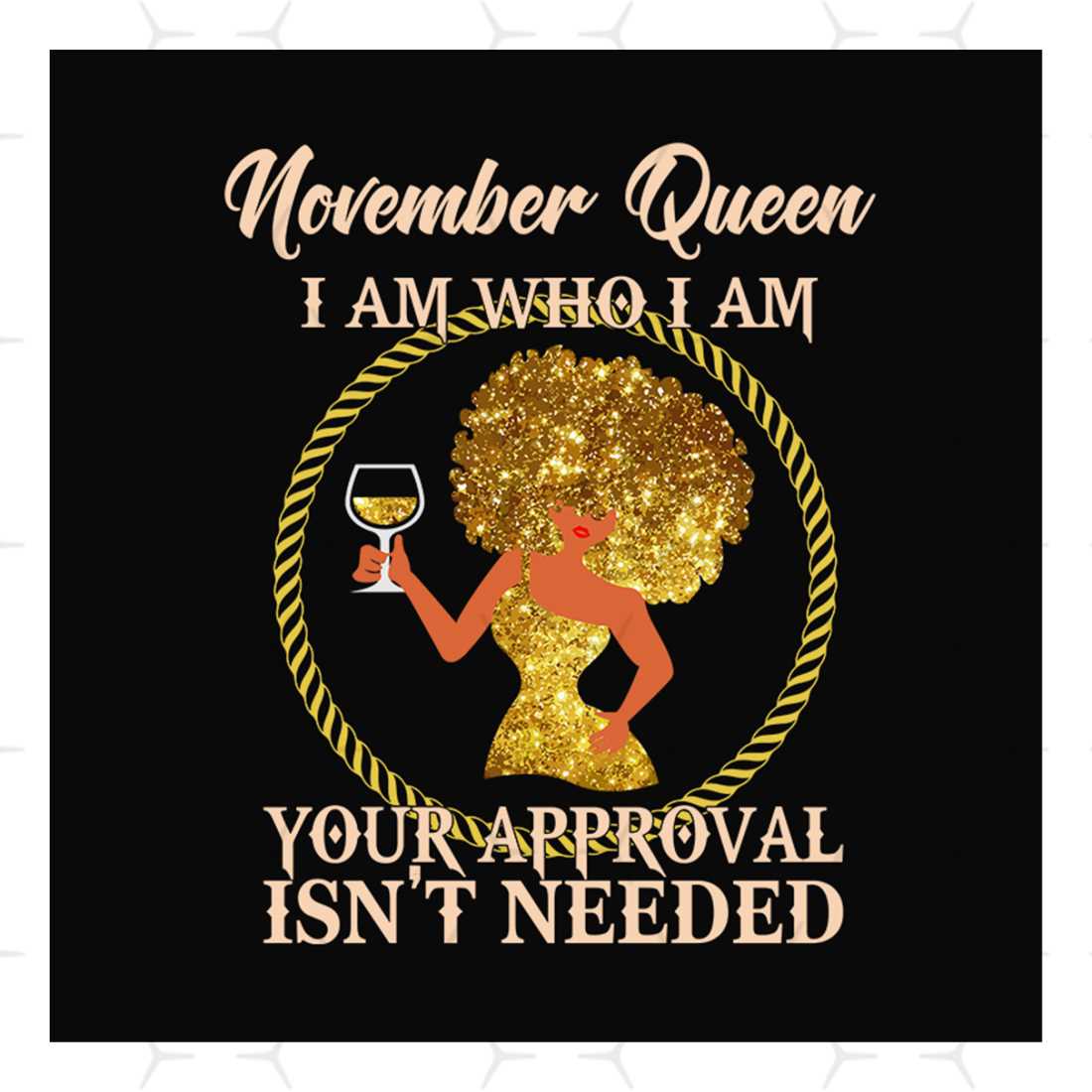 November queen I am who I am svg, birthday svg, november que | Inspire ...