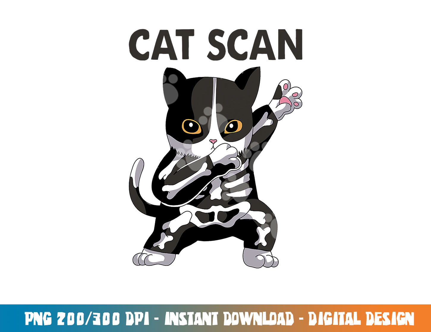 Cat Scan CT Scan Funny Cat X-Ray Pun Meme Rad Tech png,subl | Inspire ...