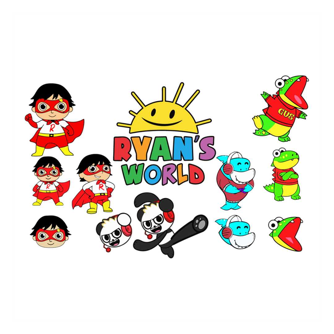 Ryan's world bundle svg, Ryan's world svg, Ryan's world cart | Inspire ...