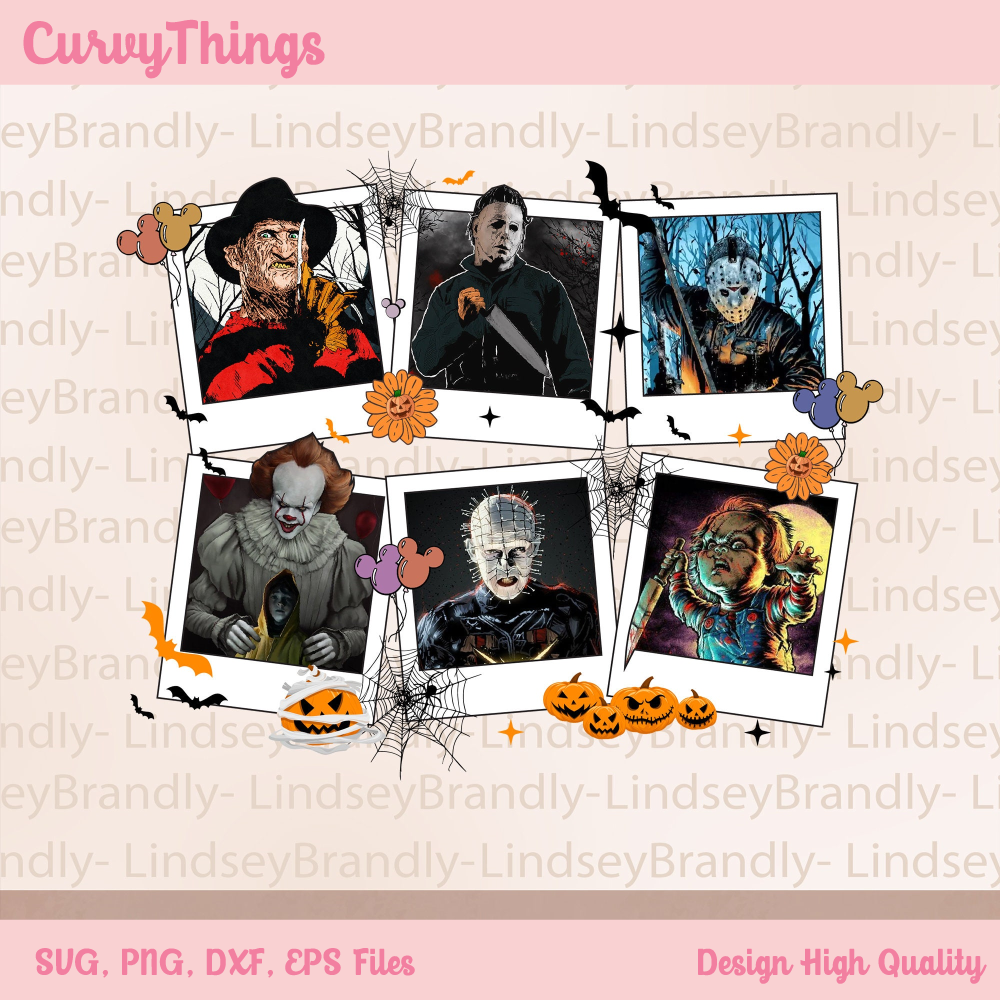 Halloween Character Card Png, Horror Movie Killer Png, Happy | Inspire ...