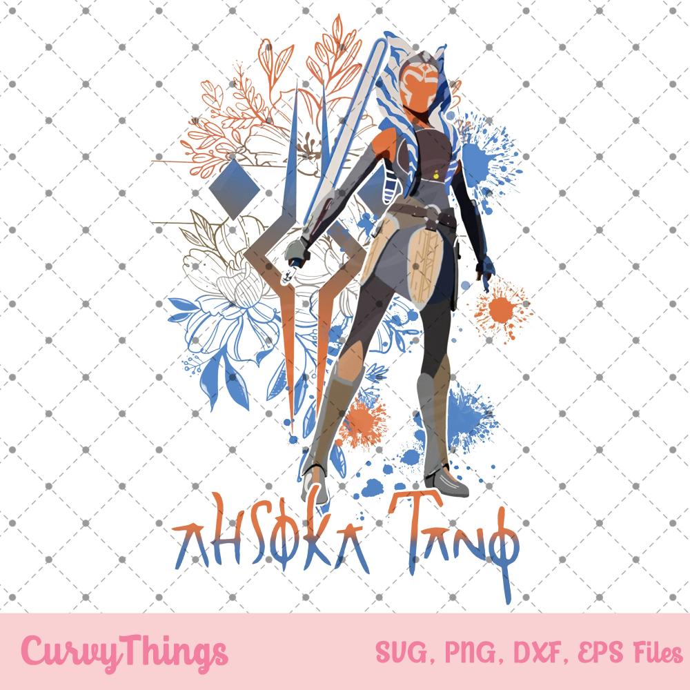 Floral Ahsoka Tano Png, Wild Flower Ahsoka Tano Png, Fulcrum - Inspire ...