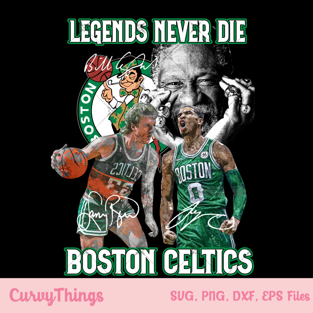 Jayson Tatum and Larry Bird legend never die Boston signatur | Inspire ...