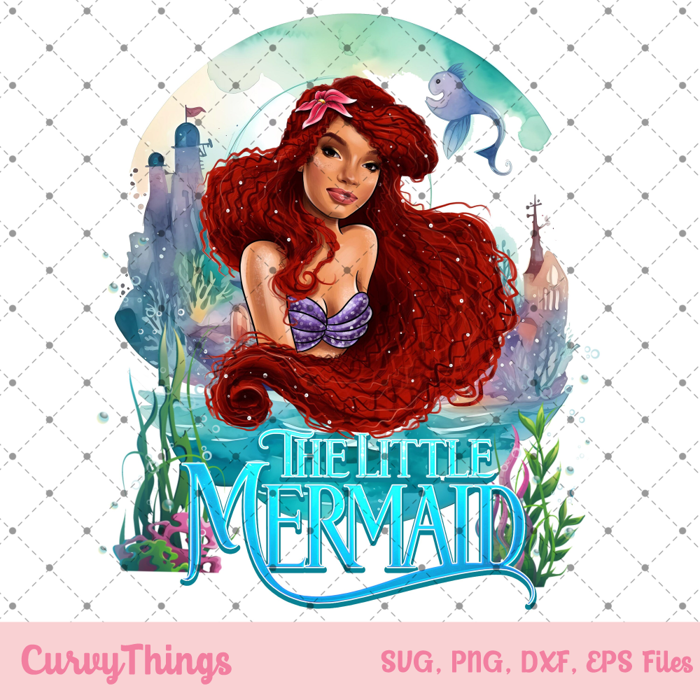 Little Mermaid Live Action Png, Ariel Princess Black Queen P | Inspire ...