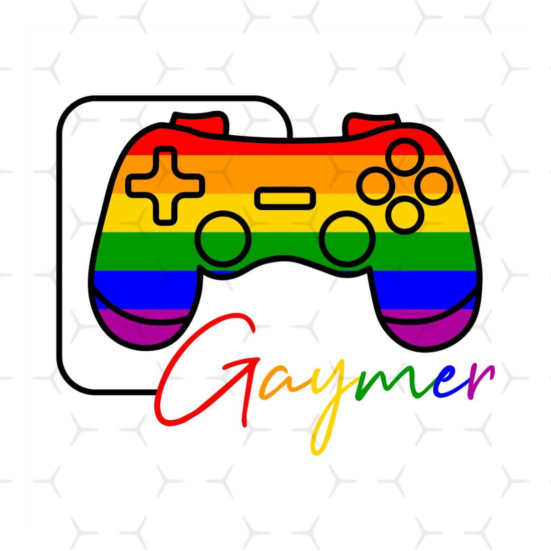 Gaymer Design Svg, Lgbt Svg, Rainbow Svg, Gamer Lgbt Svg, Ga | Inspire ...
