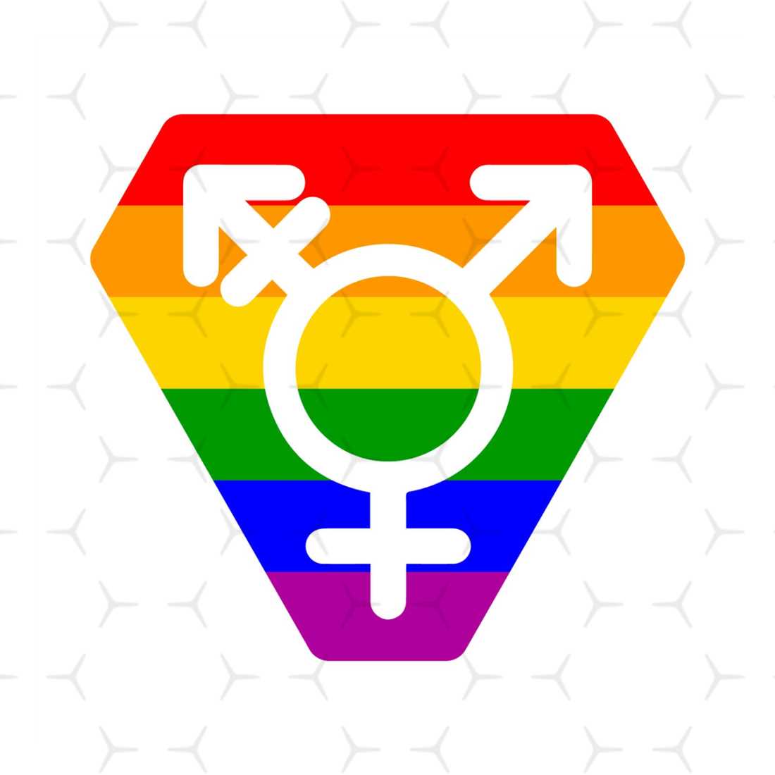 Transgender Symbol Svg, Lgbt Svg, Rainbow Svg, Heart Rainbow | Inspire ...