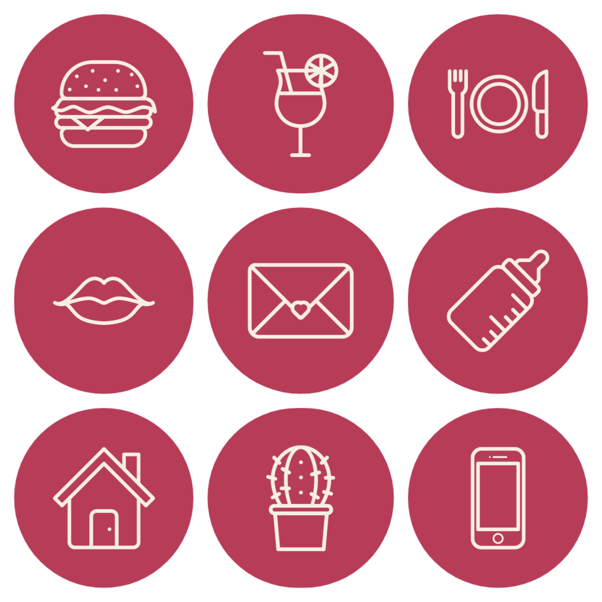 72 Viva Magenta Instagram Highlight Icons. Lifestyle Instagr | Inspire ...