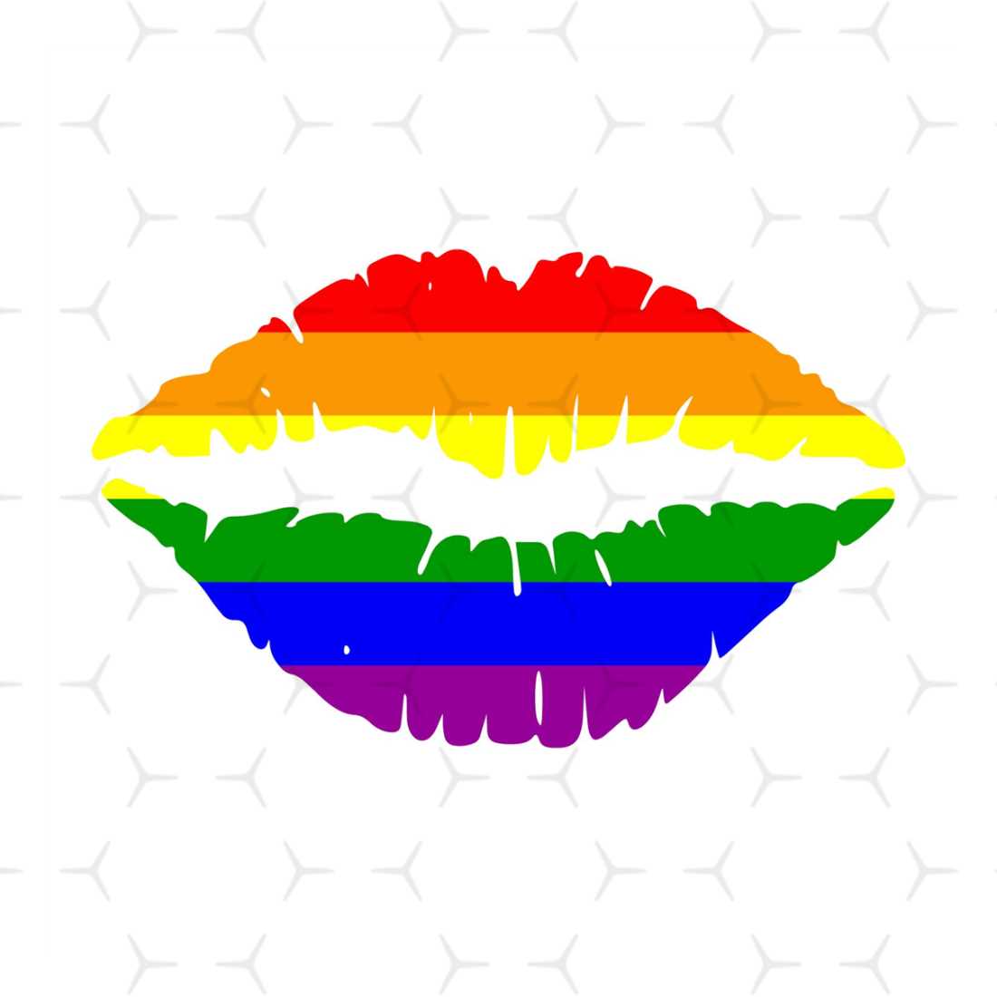 Pride Lip Svg, Lgbt Svg, Rainbow Svg, Lip Rainbow Svg, Gay S - Inspire ...