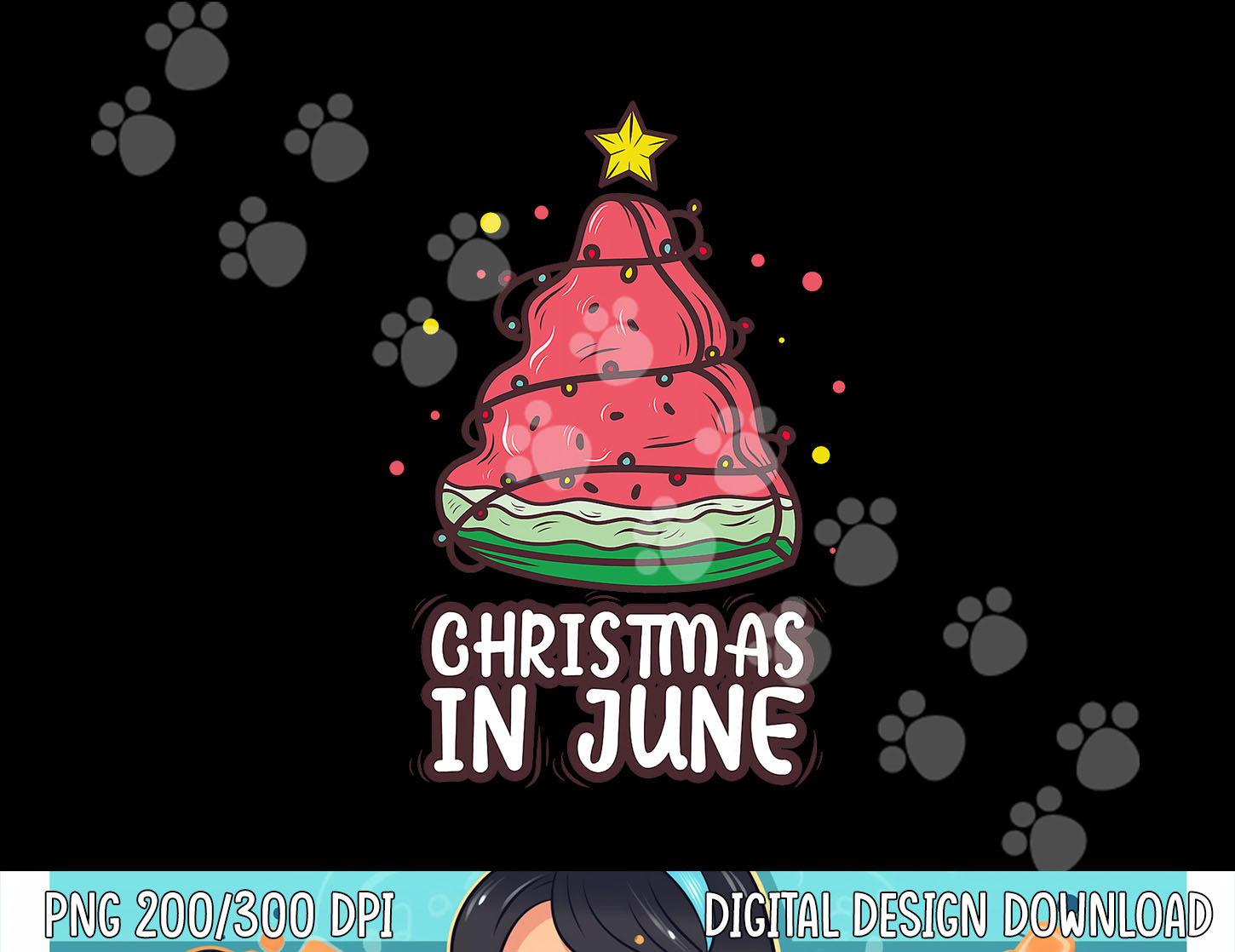 Celebrate Christmas In June With Watermelon Christmas Lights | Inspire ...