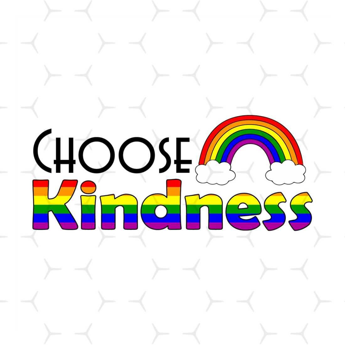 Choose Kindness Rainbow Svg, Lgbt Svg, Rainbow Svg, Kindness | Inspire ...