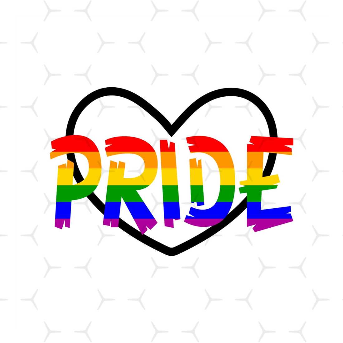 Pride Design Svg, Lgbt Svg, Rainbow Svg, Heart Rainbow Svg, | Inspire ...