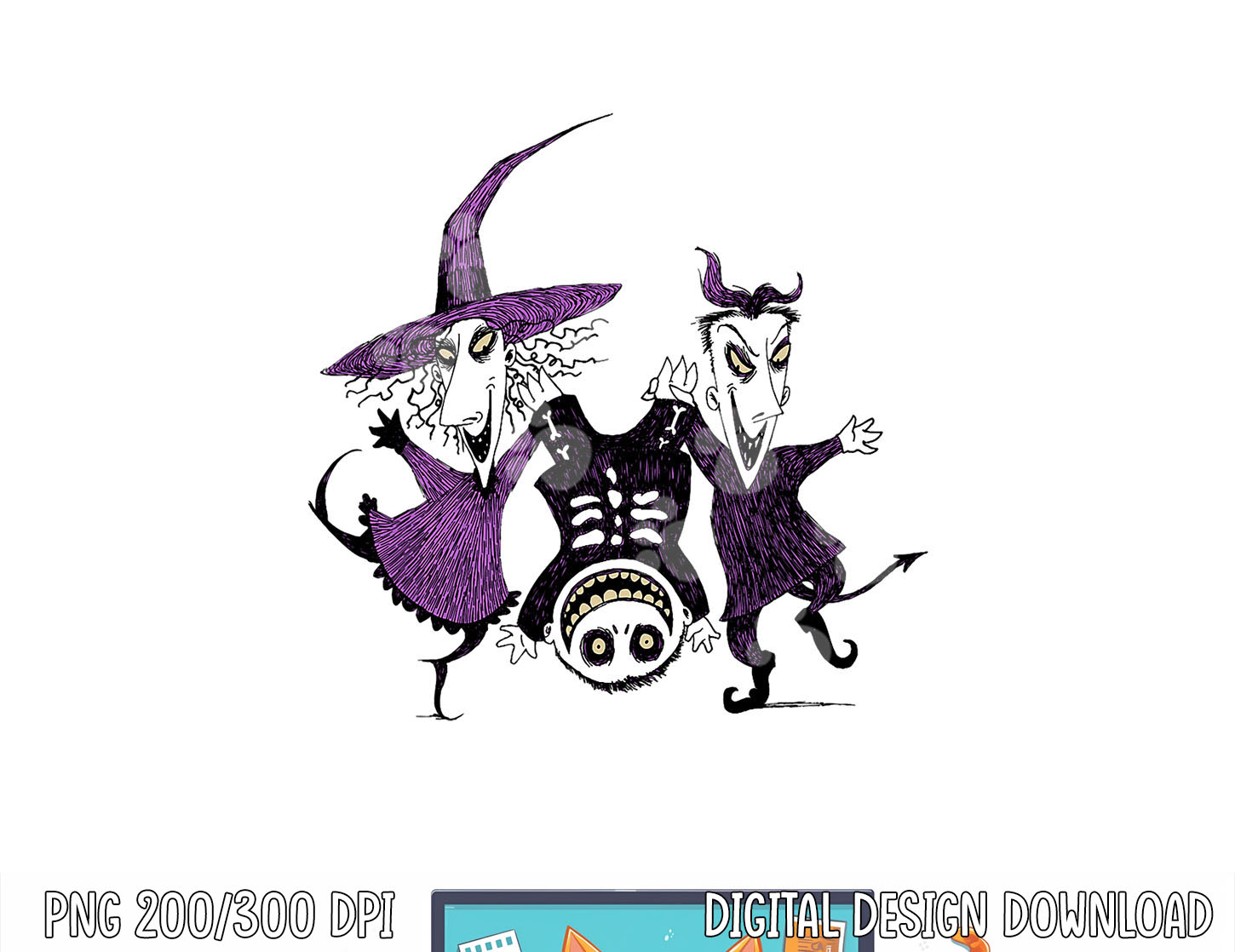 Disney Halloween Nightmare Before Christmas Trick or Treat p | Inspire ...