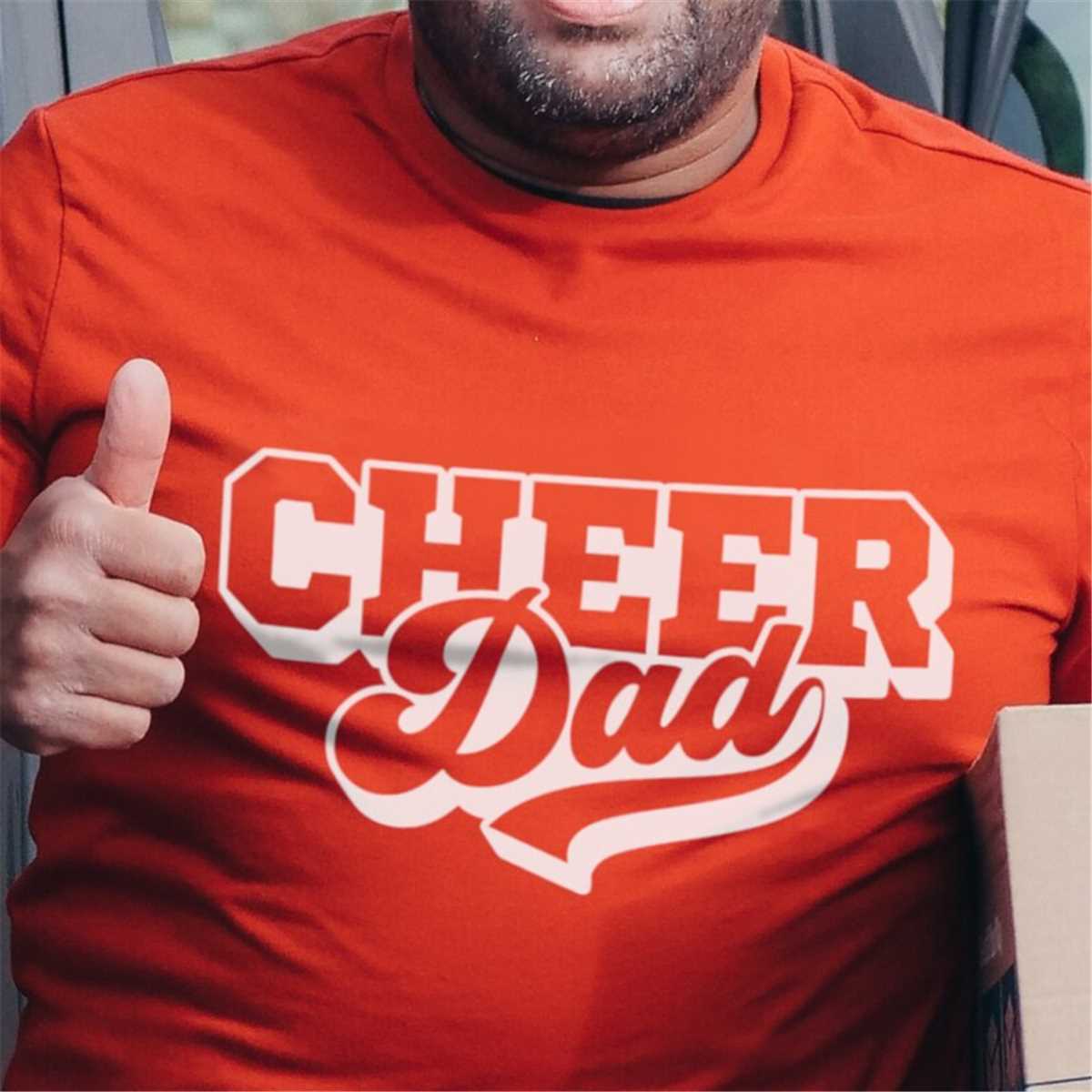 Cheer Dad SVG, Cheer Dad PNG - Inspire Uplift
