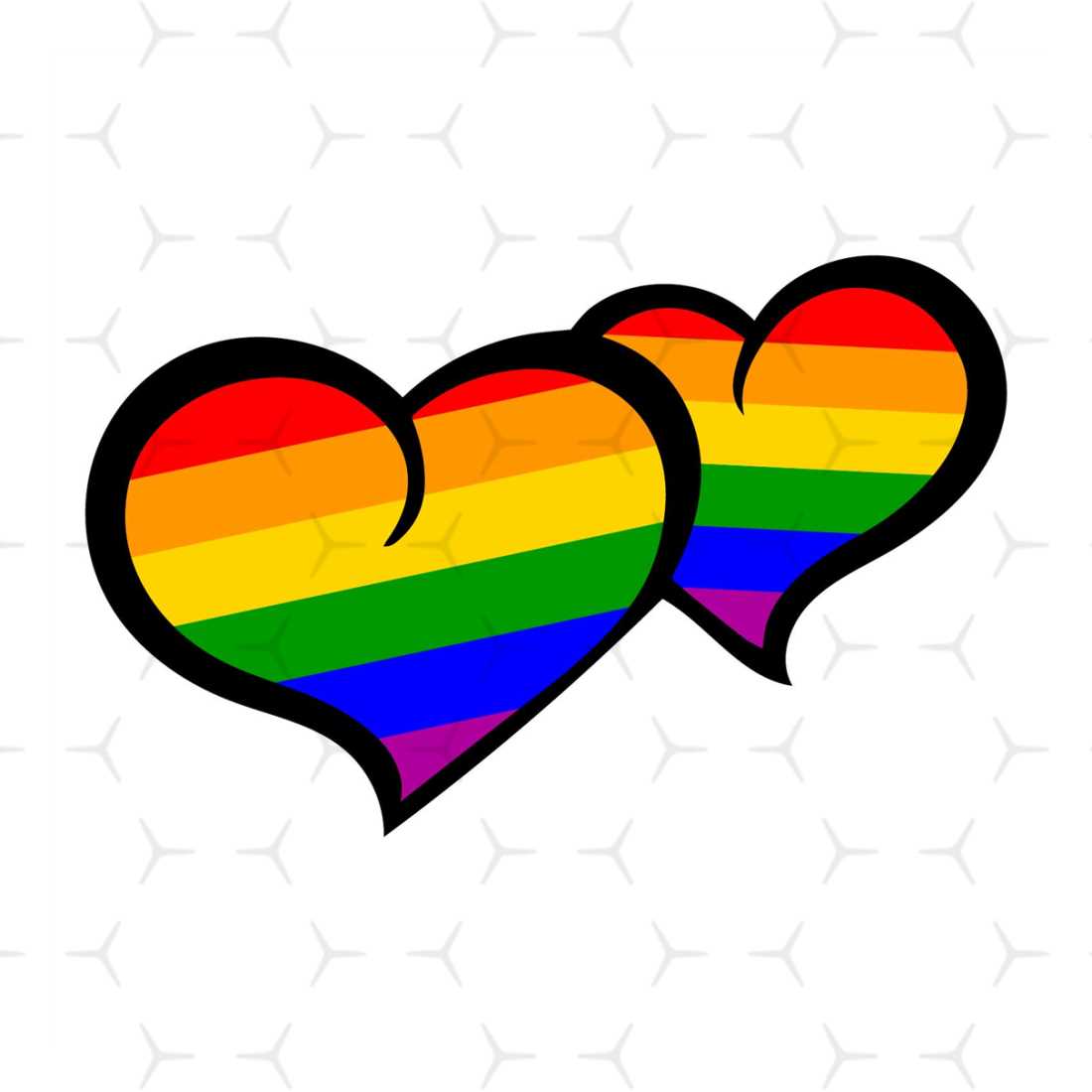 Rainbow Heart Svg, Lgbt Svg, Rainbow Svg, Gay Svg, Lesbian S | Inspire ...