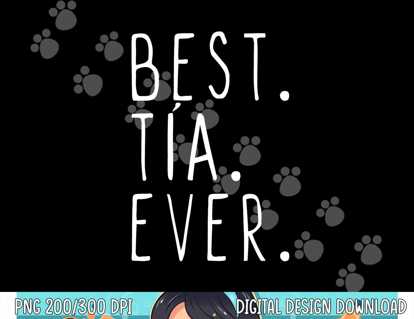 Cool Best Tia Ever Family Funny png, sublimation copy - Inspire Uplift