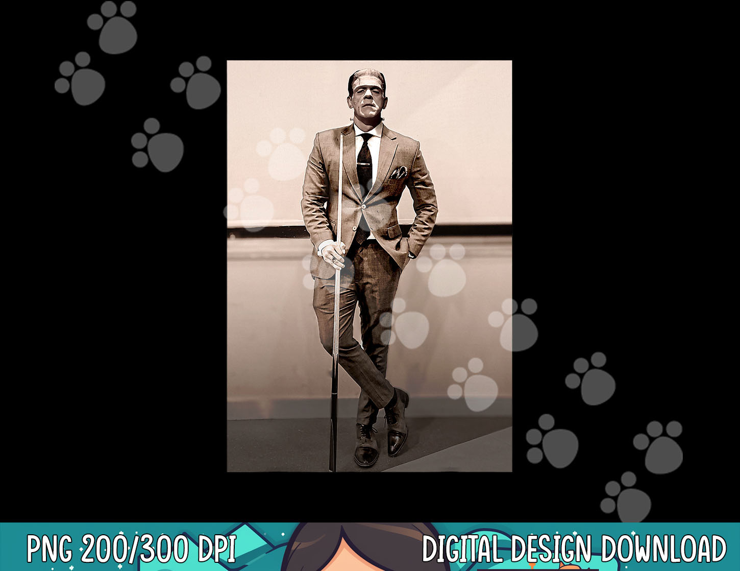 Frankenstein Dapper Frankenstein Monster In Suit Halloween p | Inspire ...
