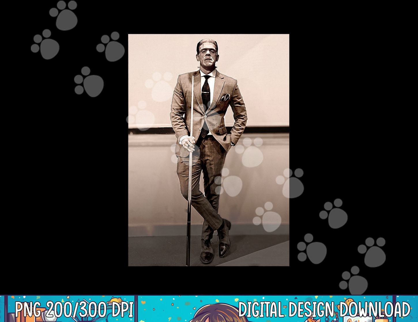 Frankenstein Dapper Frankenstein Monster In Suit Halloween p | Inspire ...