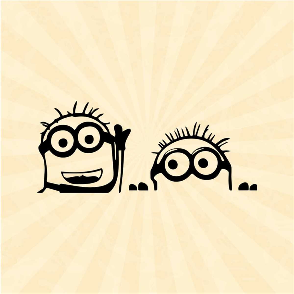 Minions svg, Despicable me Svg Vinyl Cut File, Svg, Pdf, Jpg | Inspire ...