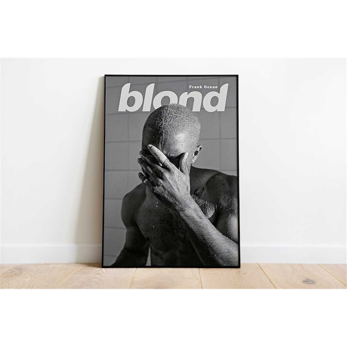 Frank Ocean Poster - Frank Ocean Blonde Poster - Blonde Post - Inspire ...