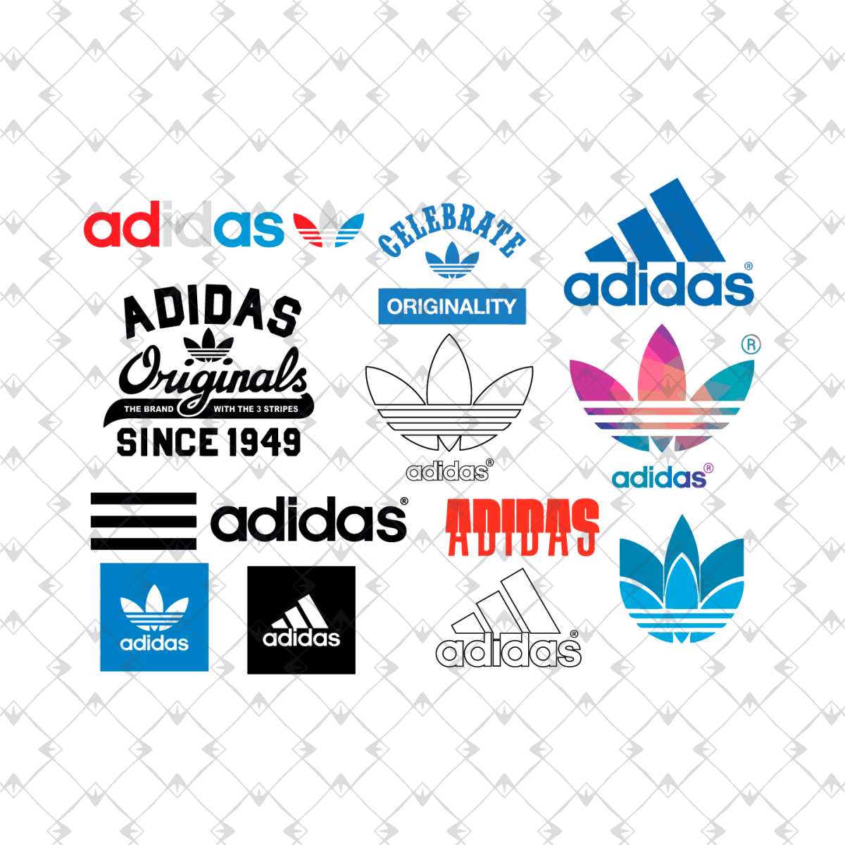 Adidas Logos Svg Bundle, Trending Svg, Adidas Svg, Adidas Lo | Inspire ...
