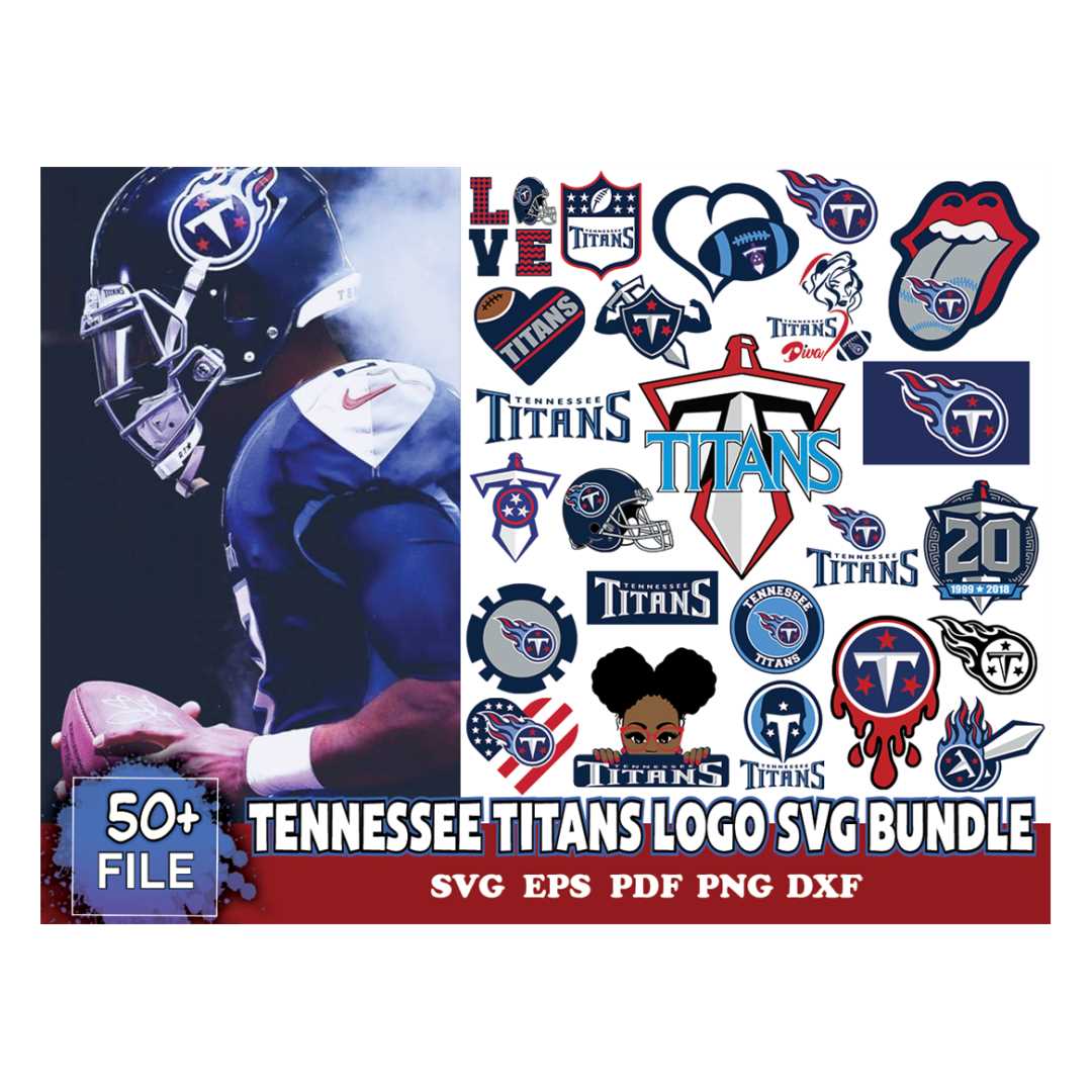 Tennessee Titans Logo Svg Bundle, Titans Logo Svg, NFL Svg, | Inspire ...