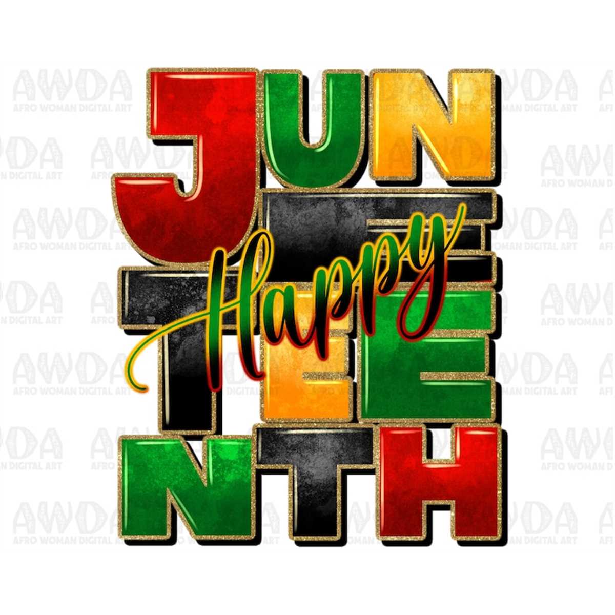 Happy Juneteenth png sublimation design download, Juneteenth | Inspire ...