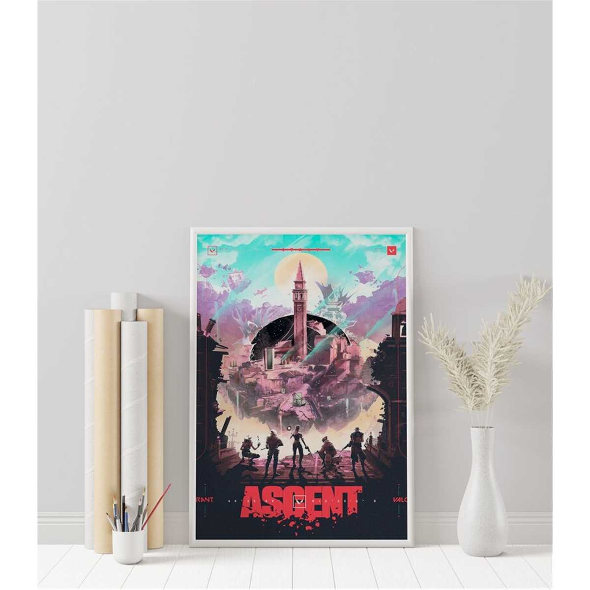 Valorant Poster - Valorant Maps Poster - ALL VALORANT MAP | Inspire Uplift