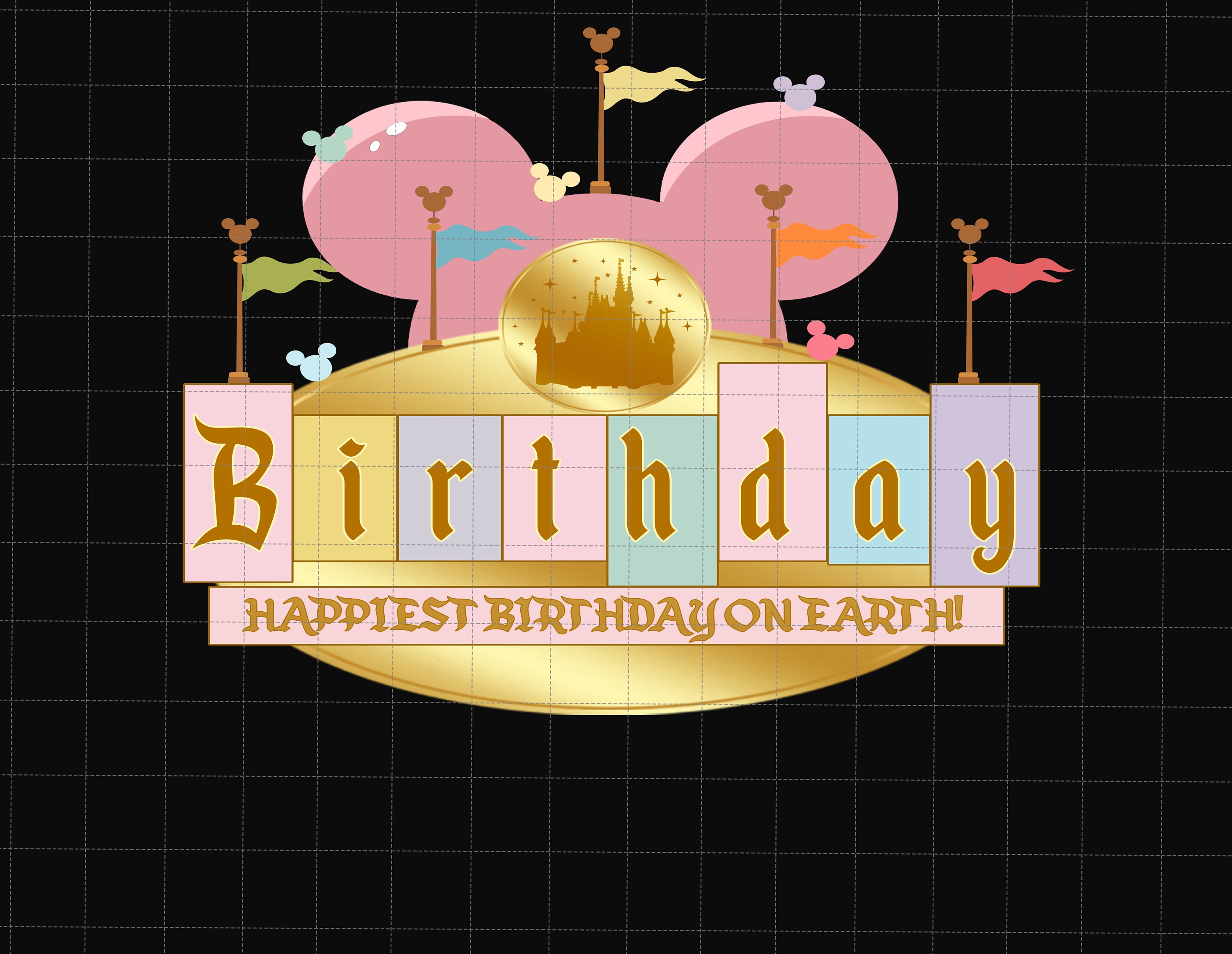Happiest Birthday On Earth Png, Birthday Boy Png, Family Mat - Inspire ...