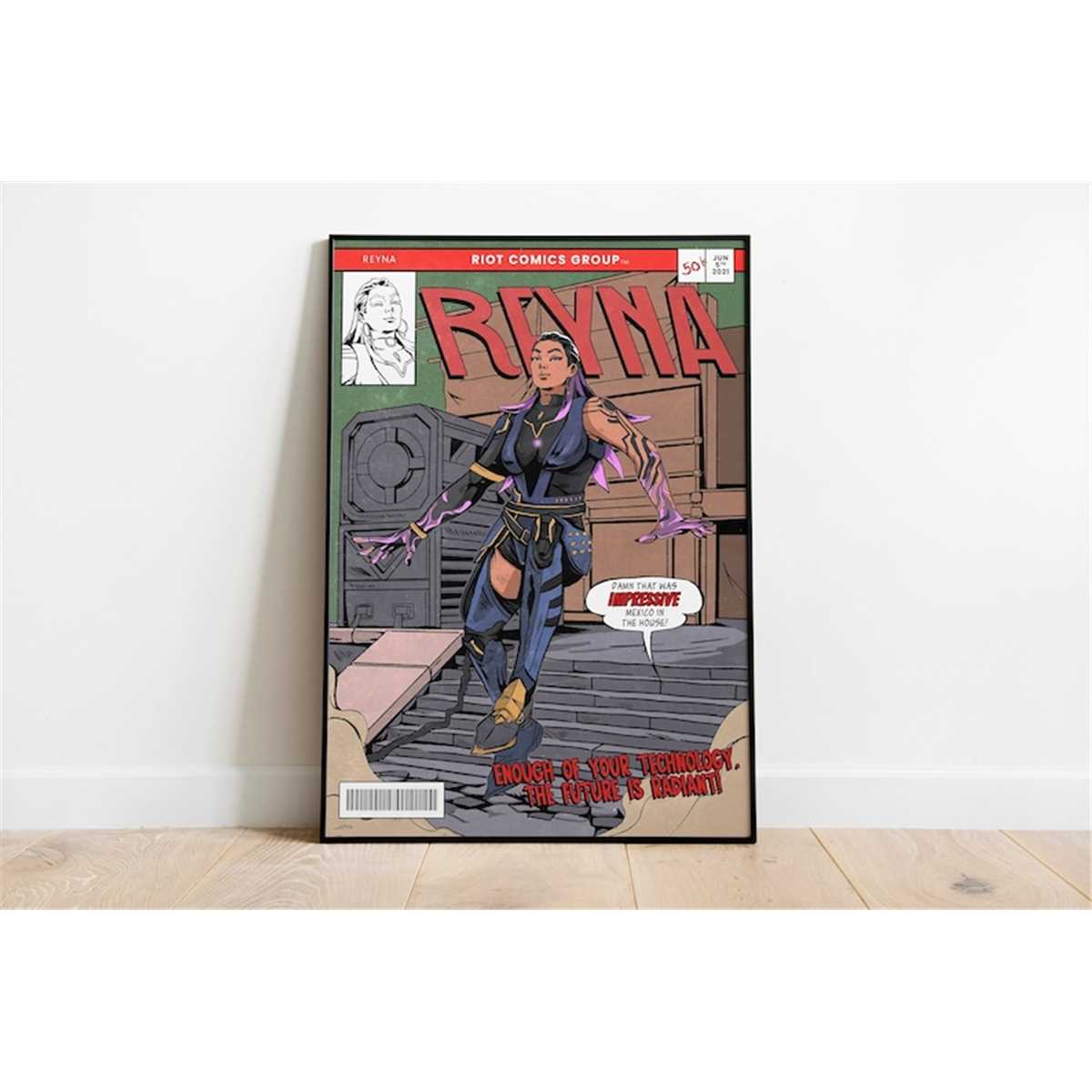 Reyna Poster | Reyna Wall Art | Valorant Reyna Poster | Reyn - Inspire ...