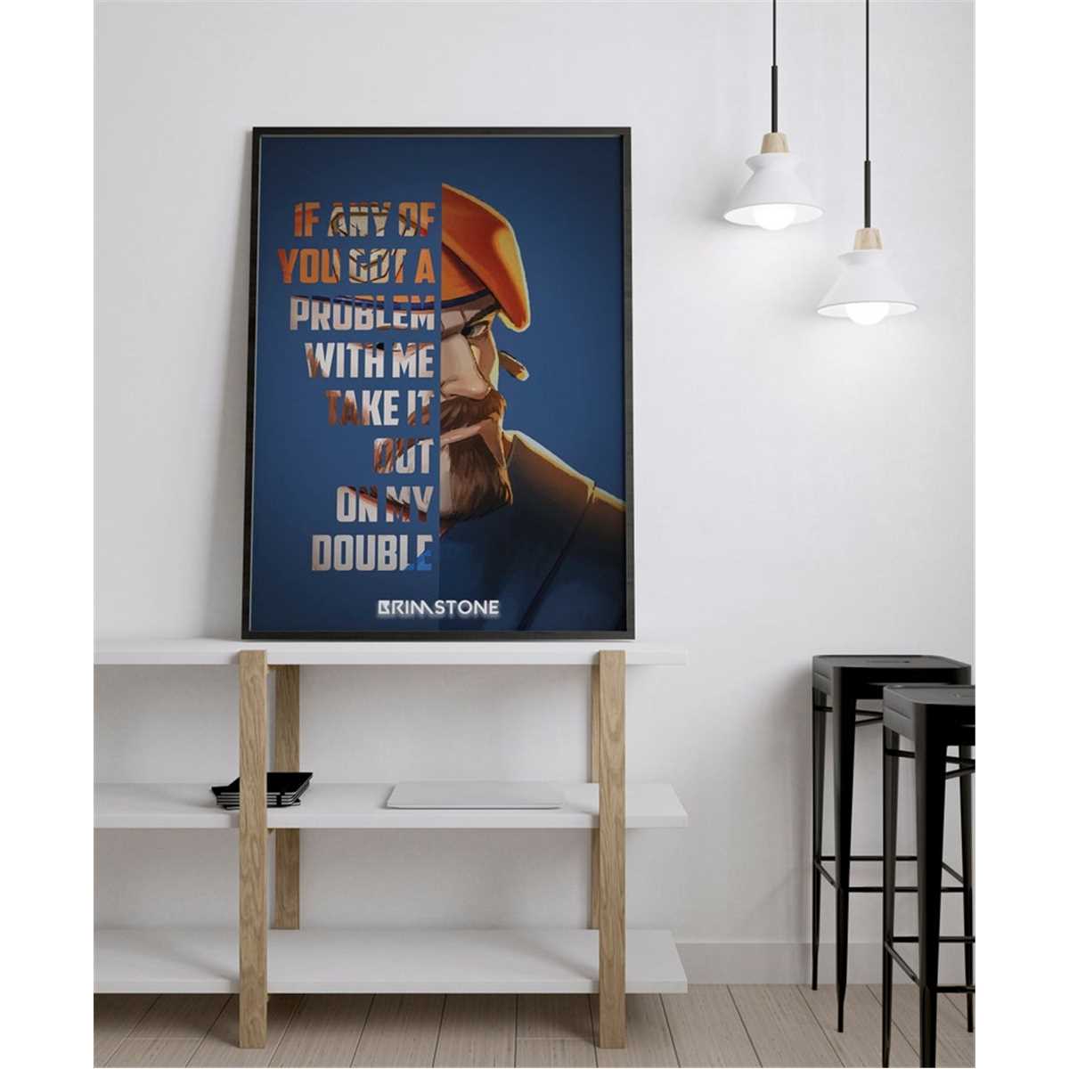 Valorant Poster - Brimstone Poster - Valorant Brim - Valoran | Inspire ...