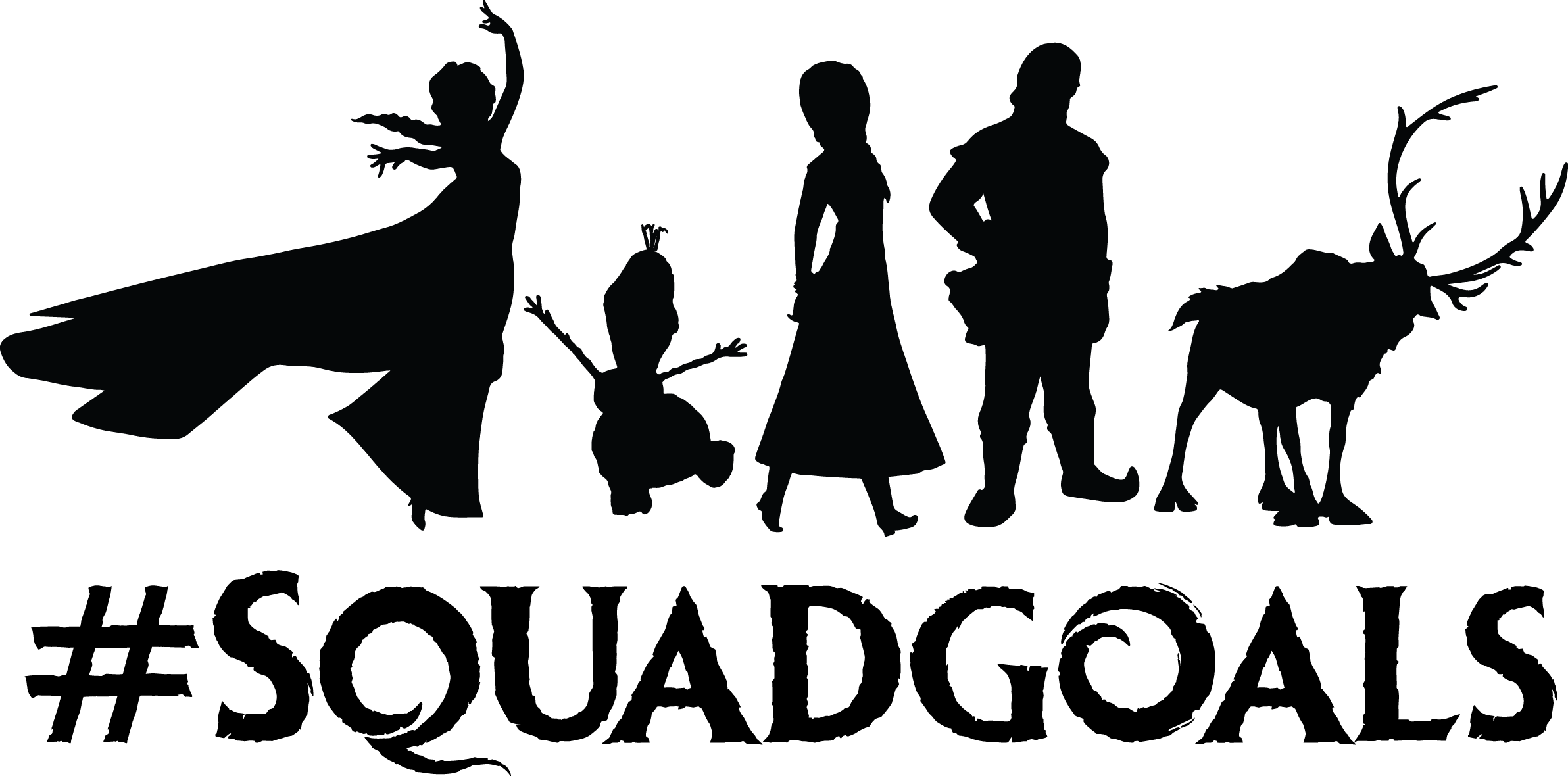 Frozen squadgoals Svg, Disney svg, Disney Castle svg, Mickey | Inspire ...