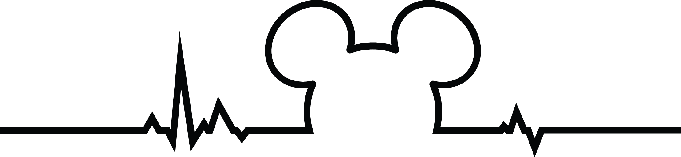 Heart beat Svg, Disney svg, Disney Castle svg, Mickey minnie | Inspire ...