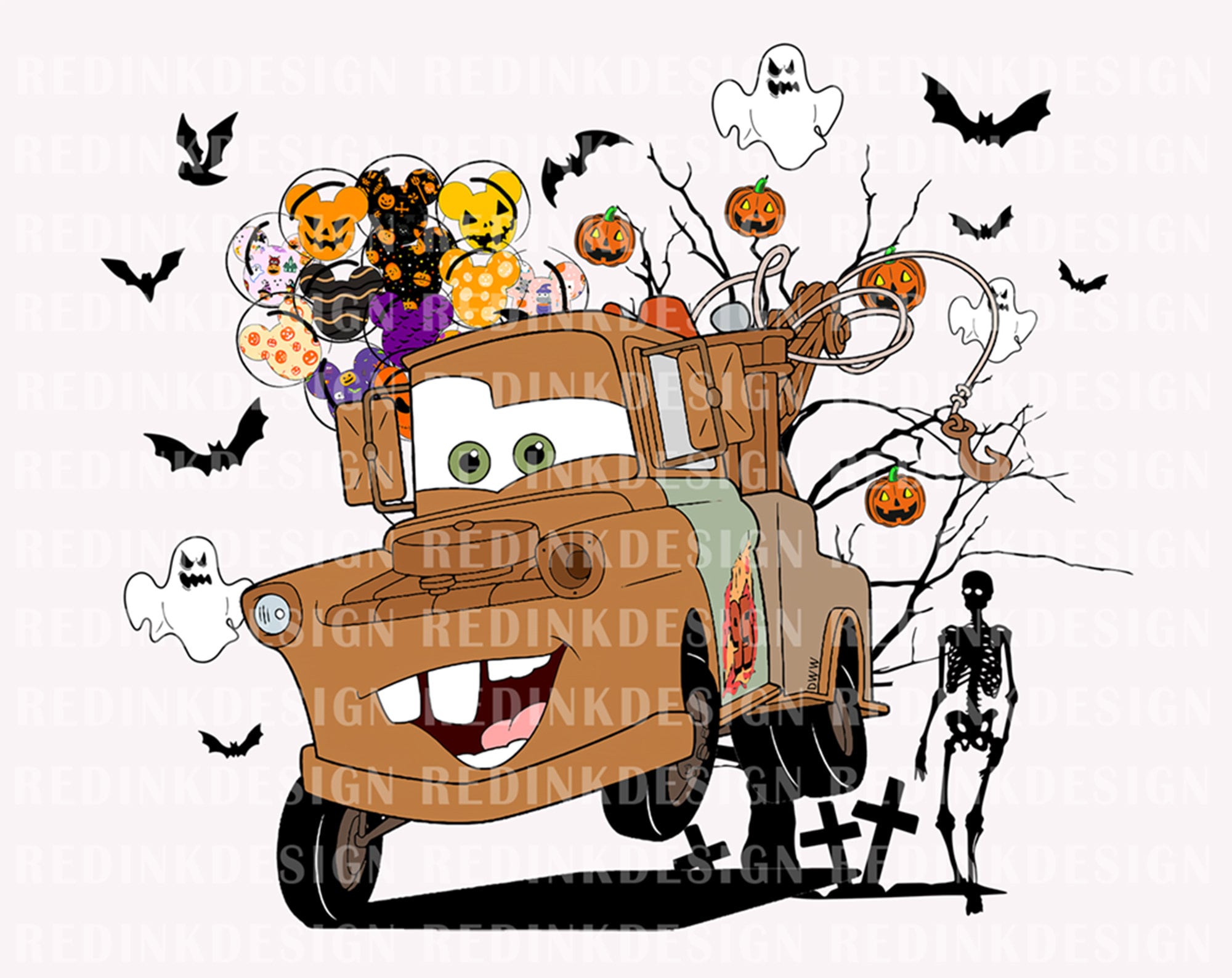 Halloween Car Png, Tow Truck Png, Halloween Masquerade Png, - Inspire ...