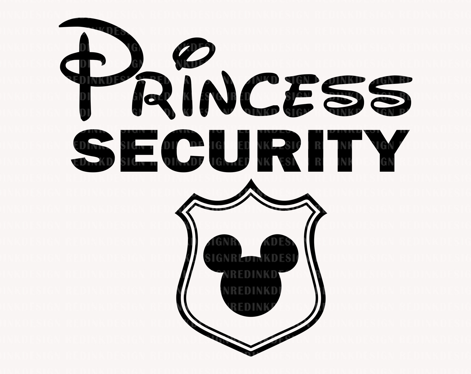 Princess Security Svg, Funny Dad Svg, Boyfriend Security Svg | Inspire ...