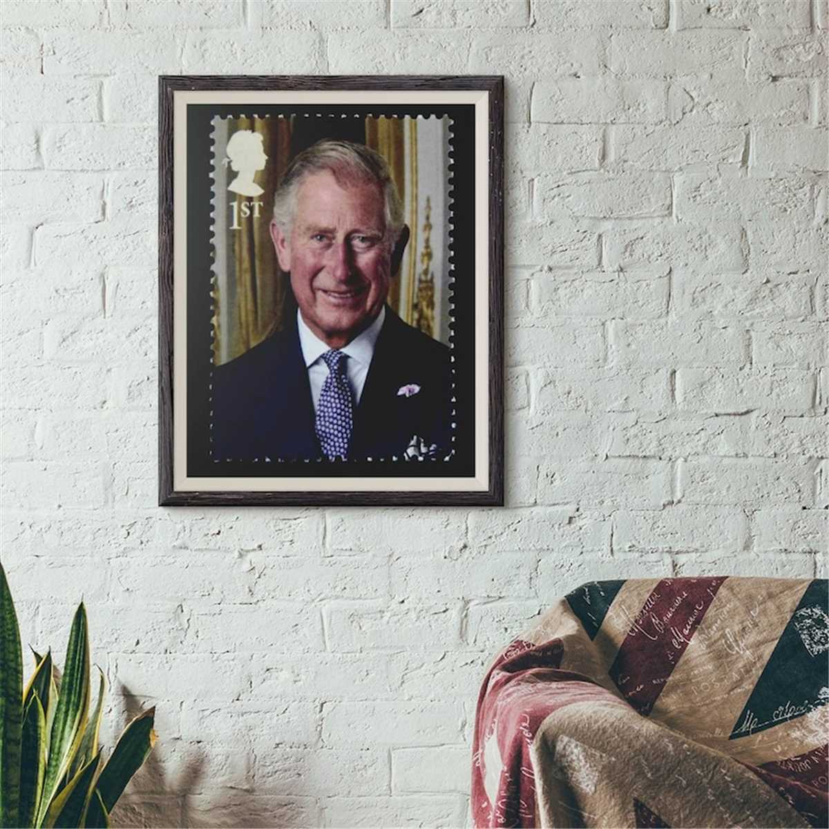 His Majesty the King Charles III 3rd official 1st Class Stam - Inspire ...