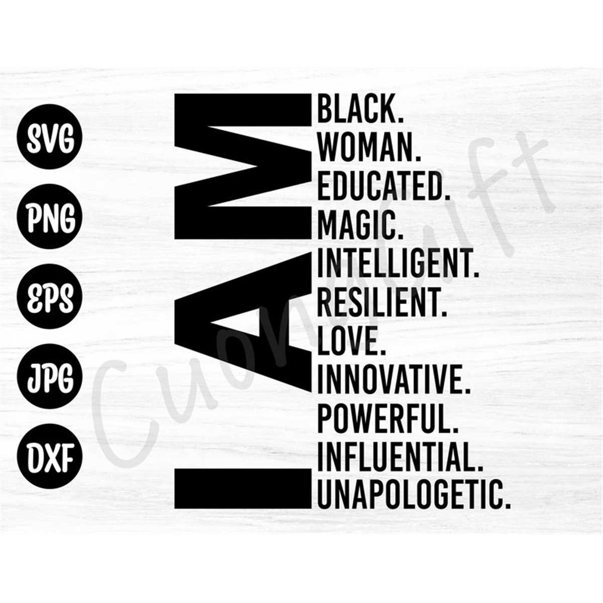 I Am Black History Svg, Black Men Woman Civil Rights Svg, Bl | Inspire ...