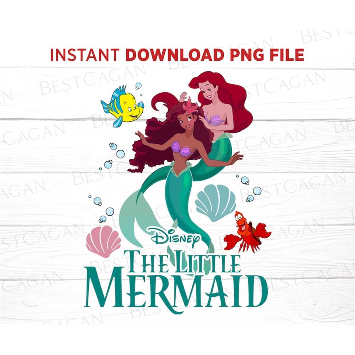 The Little Mermaid Princess Png, Mermaid and Friends Png, Re - Inspire ...