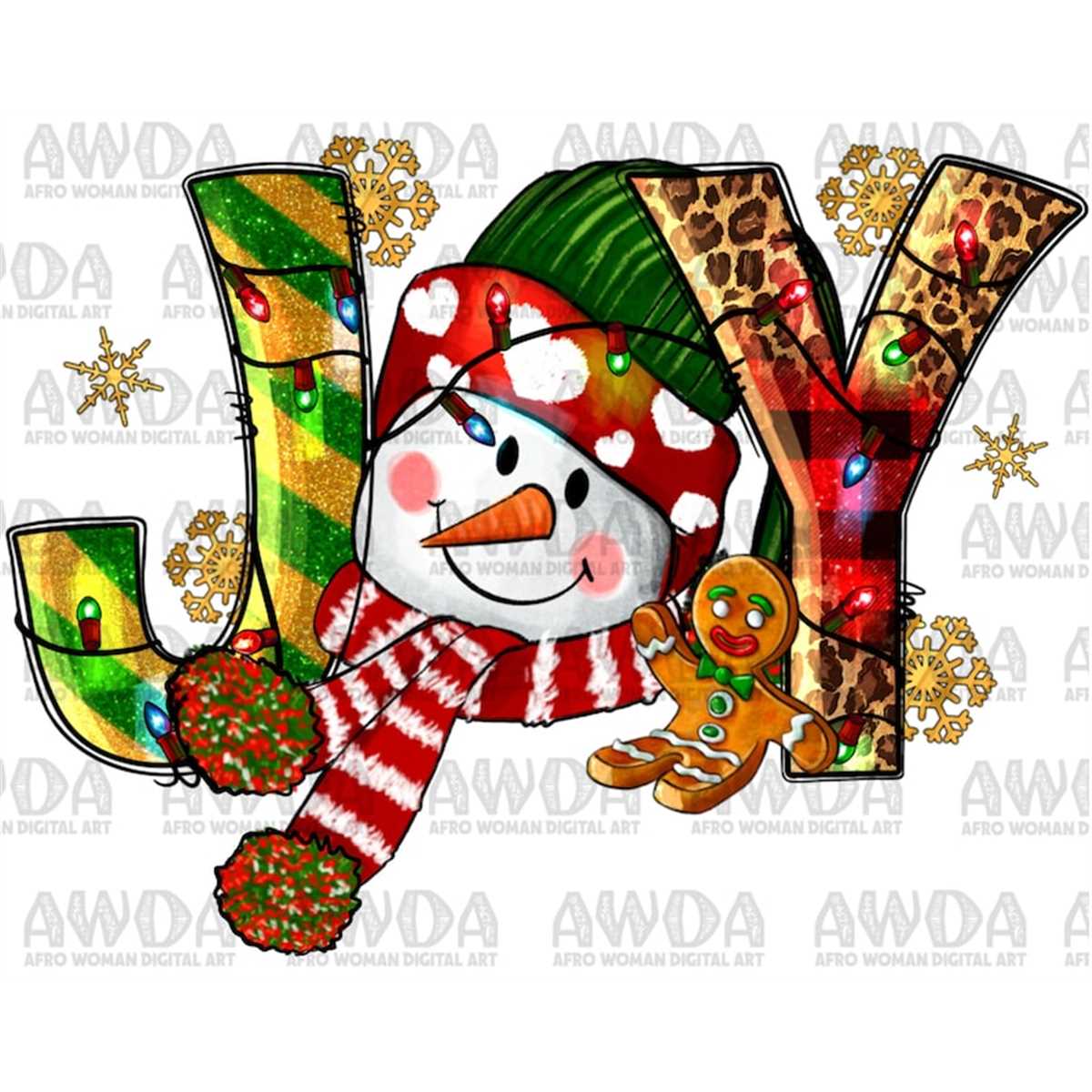 Christmas Joy Snowman Png Sublimation Design, Hand Drawn Sno | Inspire ...