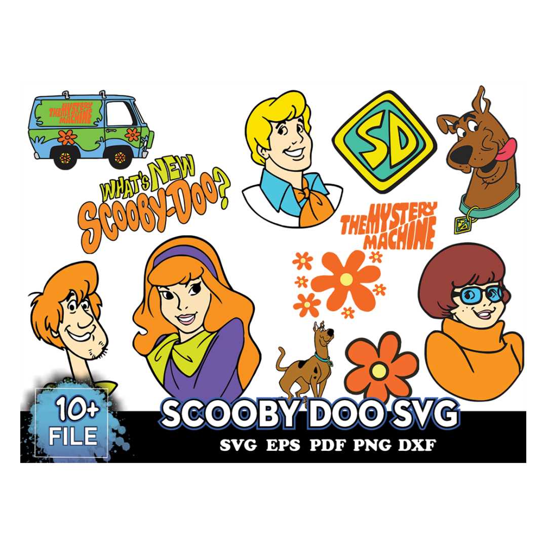 Scooby Doo Svg, Scooby Doo Dog Svg, Logo Svg, Scooby Movie S | Inspire ...